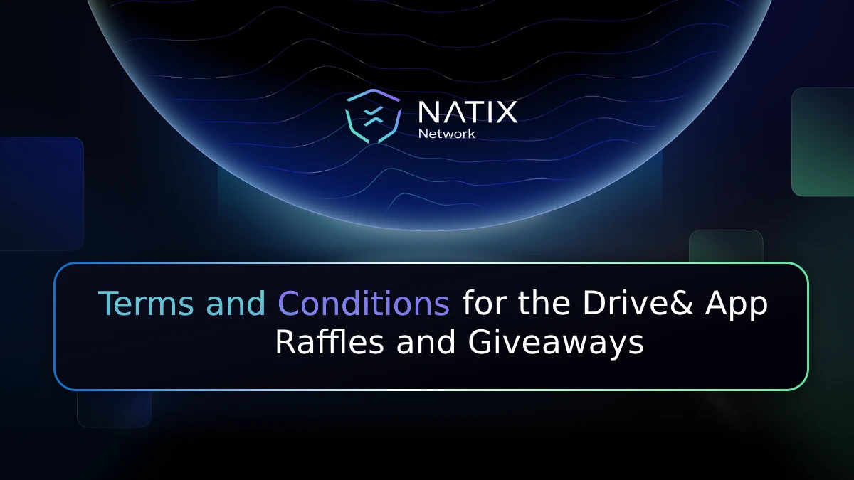 NATIX Drive& Move to Earn App Raffles and Giveaways